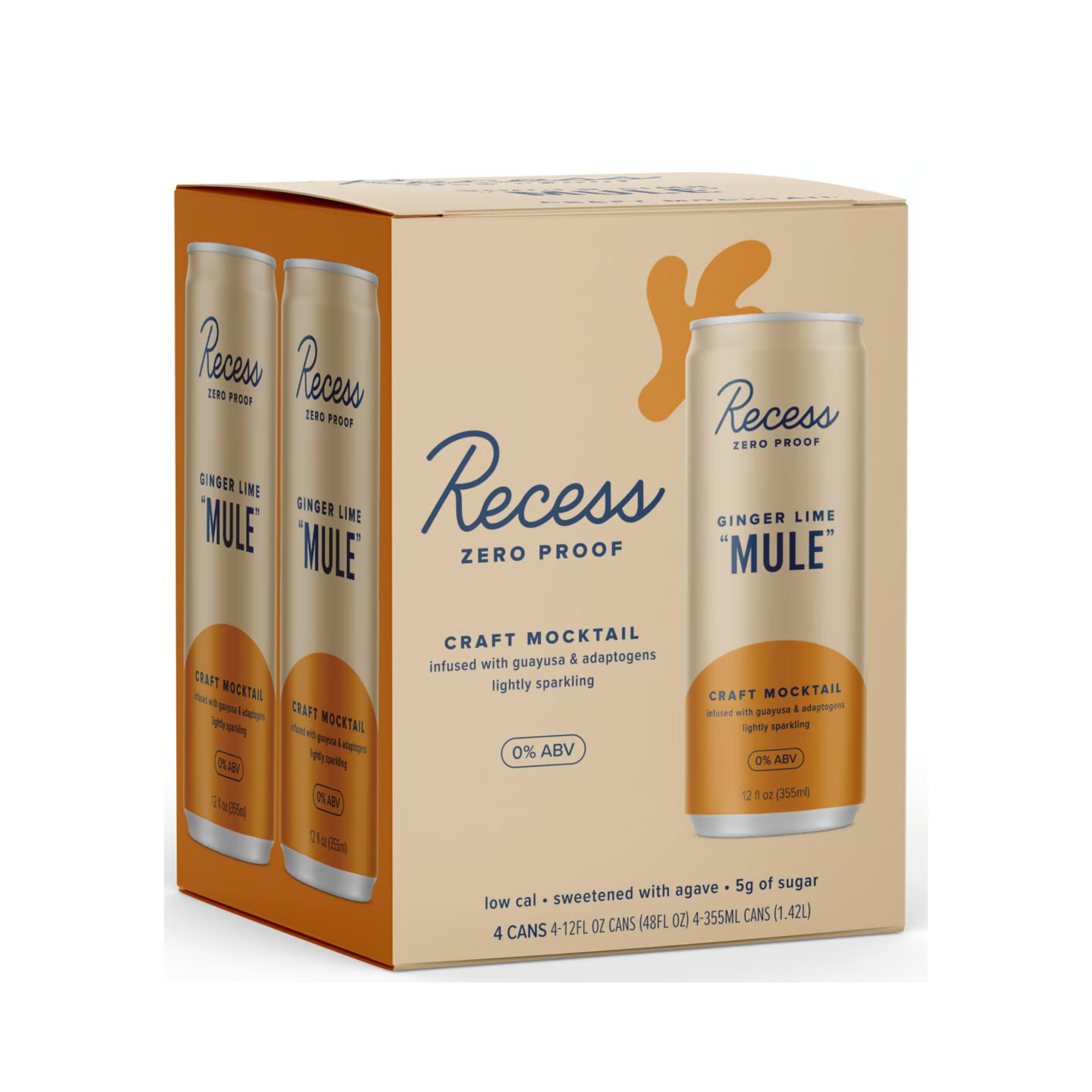 Recess Zero Proof Ginger Lime Mule (Non-Alcoholic) – The Good Pour