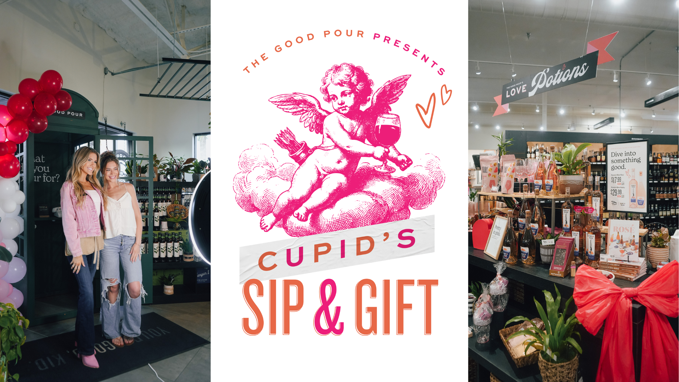 Cupid's Sip & Gift – The Good Pour