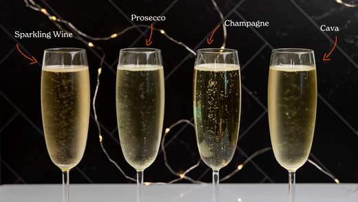 The Difference Between Champagne, Cava, Prosecco & Sparkling Wine – The ...