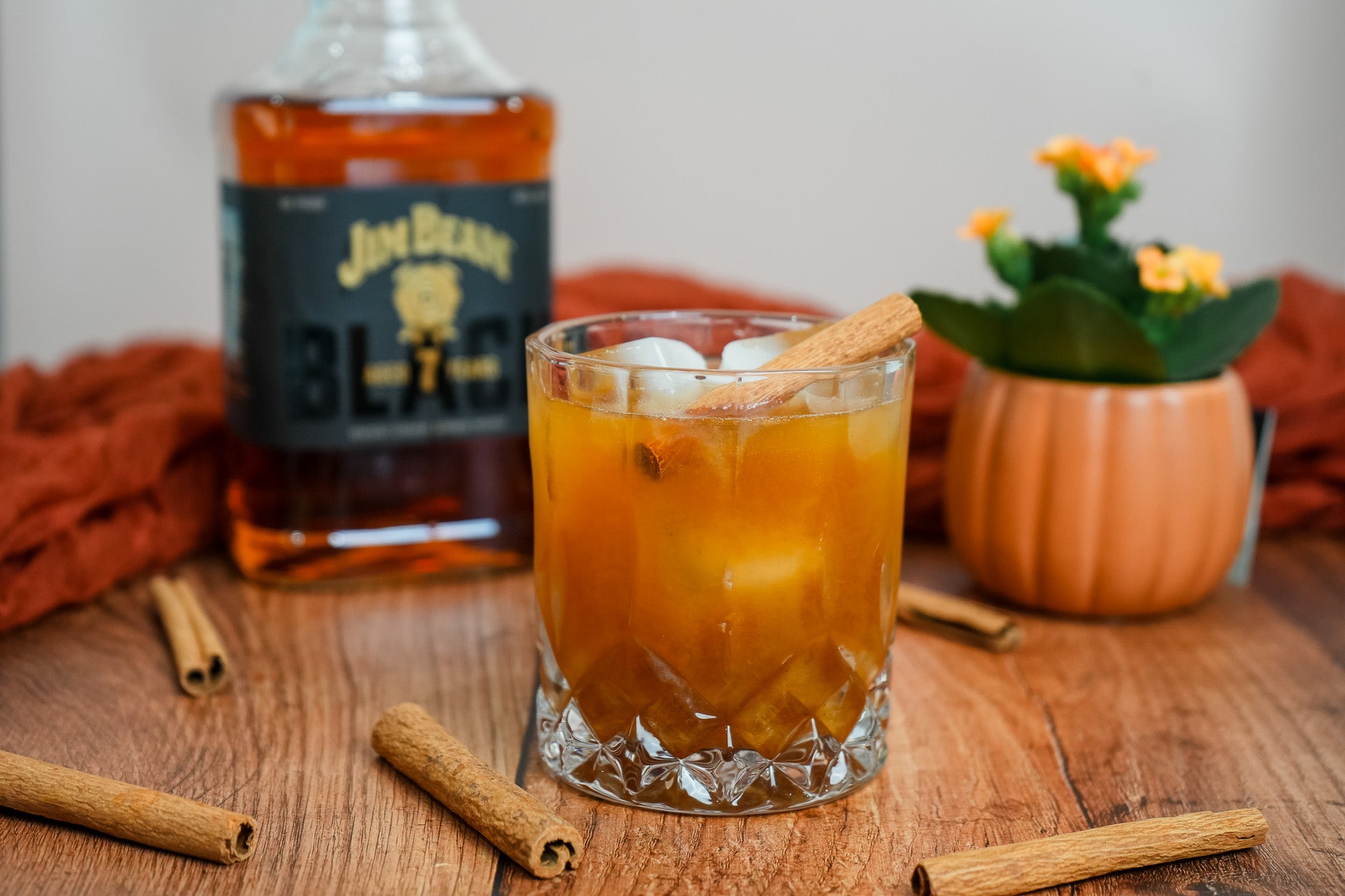 Spicy Pumpkin Bourbon Smash Cocktail Recipe – The Good Pour
