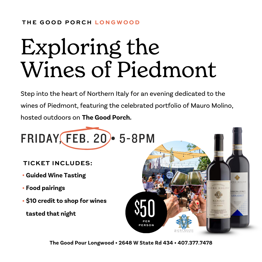 Exploring the Wines of Piedmont • February 20 – The Good Pour