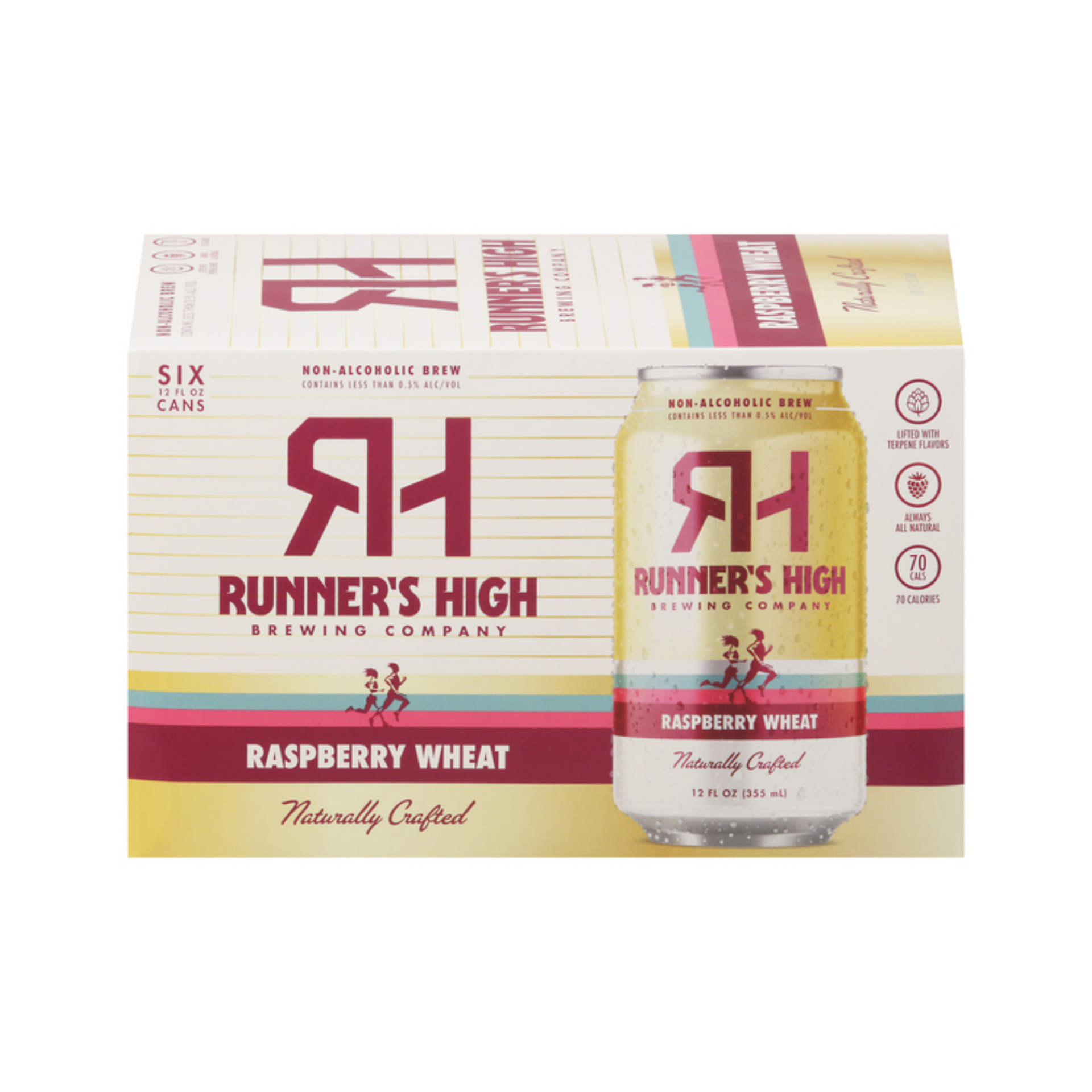 Runner's High Raspberry Wheat (Non-Alcoholic) – The Good Pour