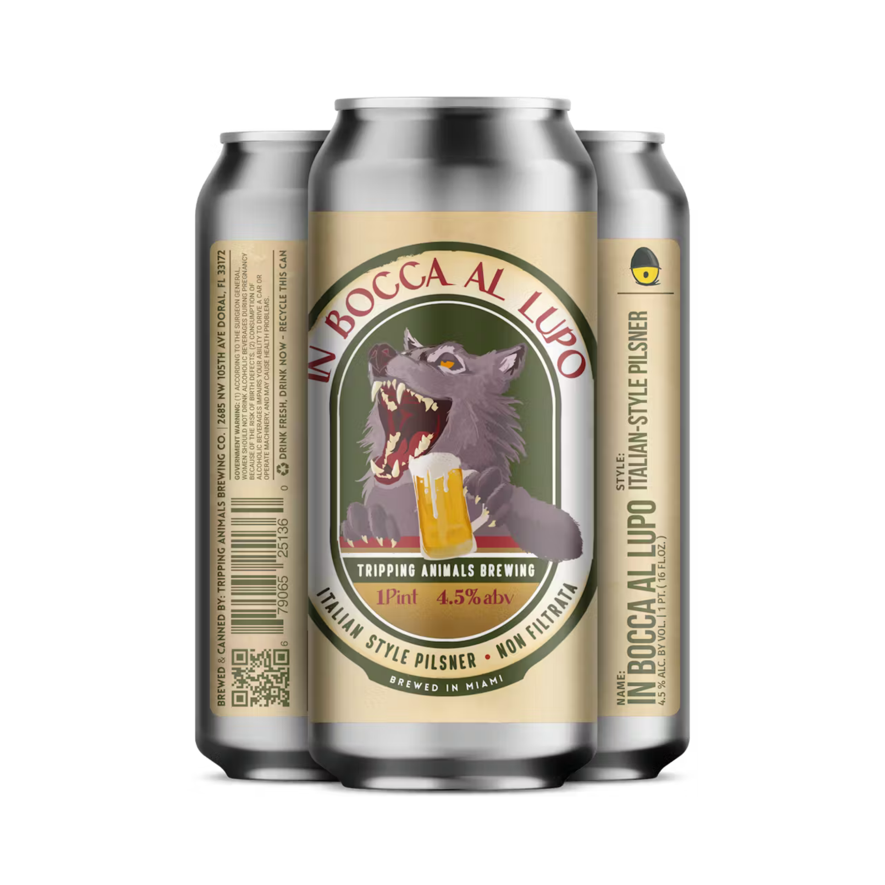 Tripping Animals In Bocca Al Lupo Pilsner – The Good Pour