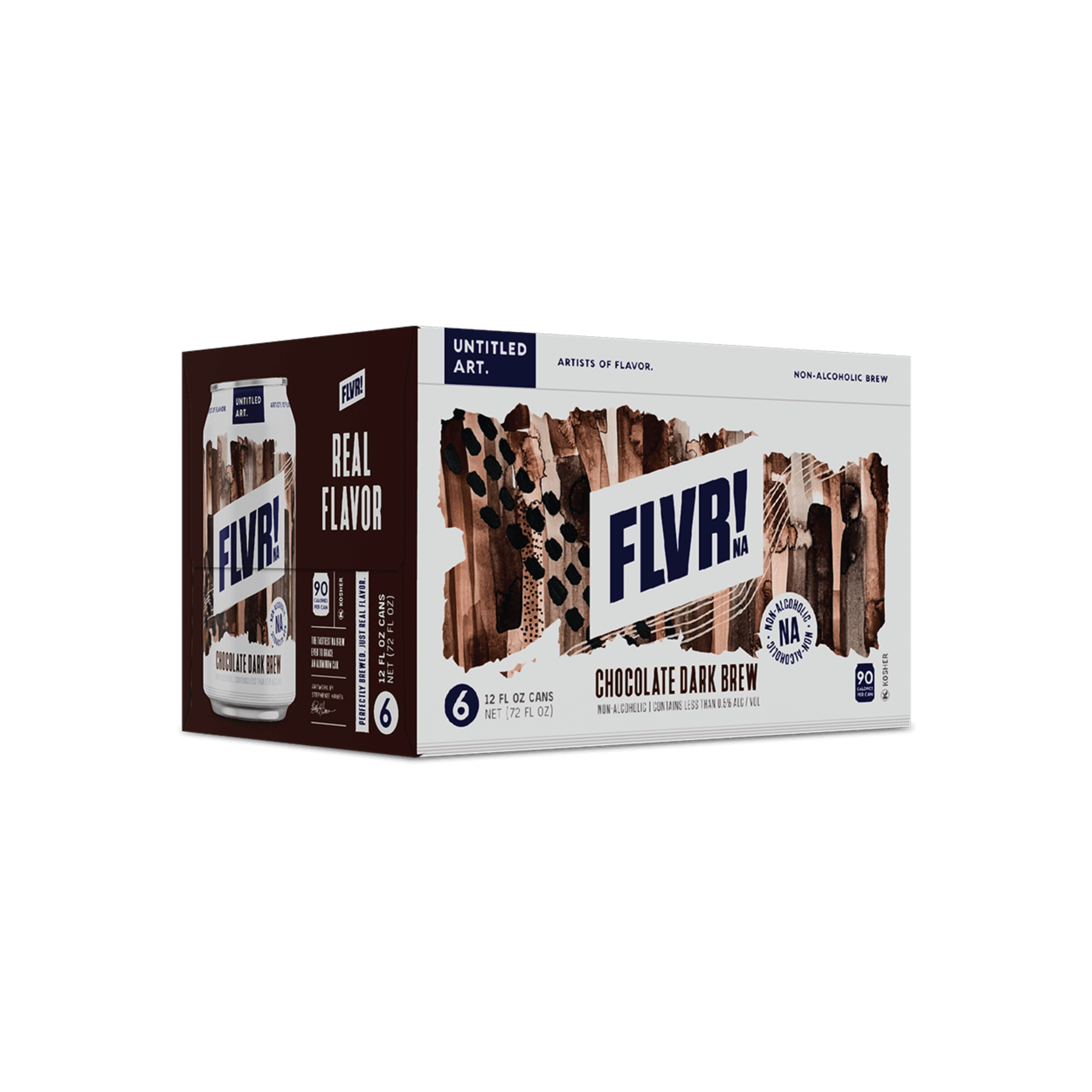 Untitled Art FLVR Chocolate Dark Brew (Non-Alcoholic) – The Good Pour