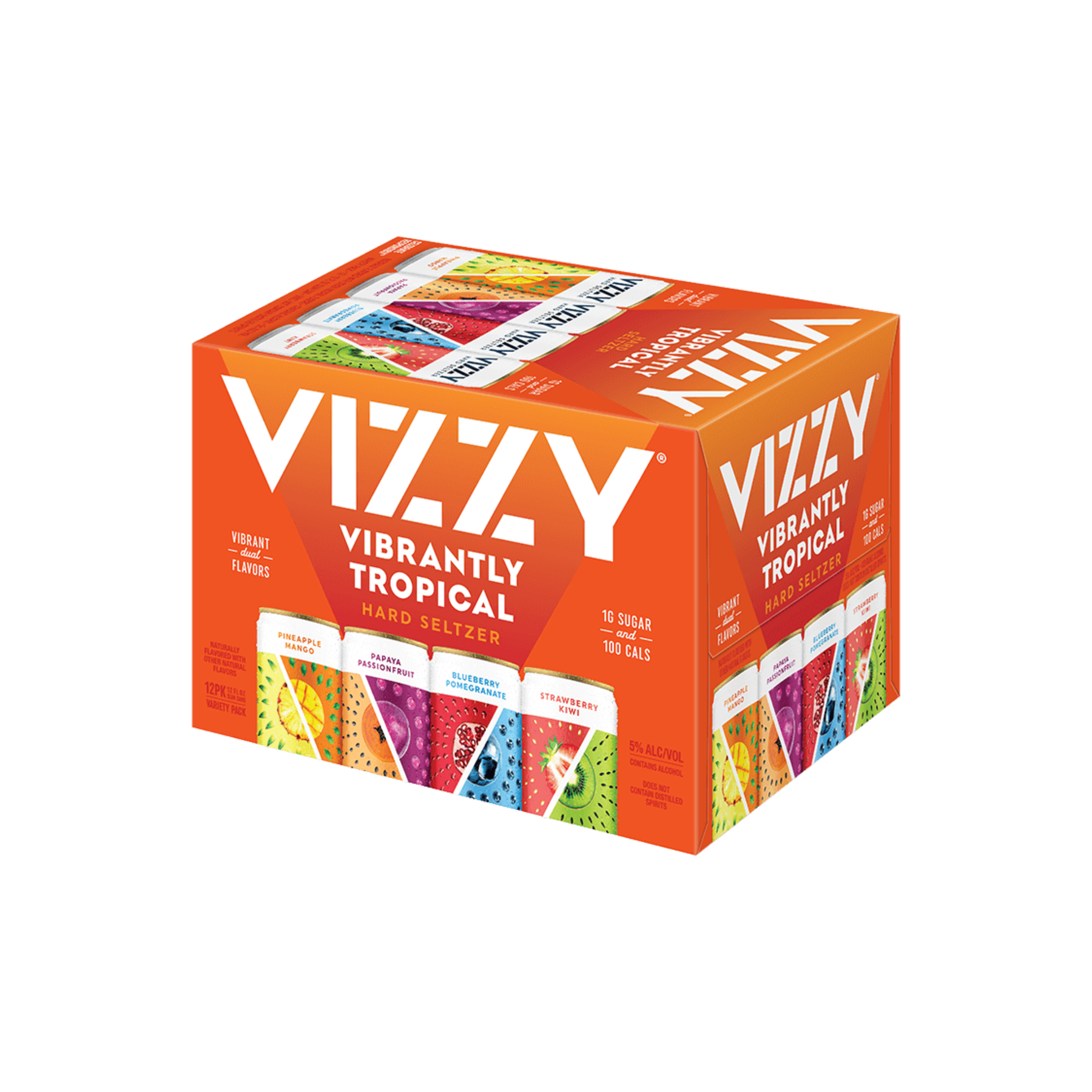 Vizzy Vibrantly Tropical Seltzer Variety Pack – The Good Pour