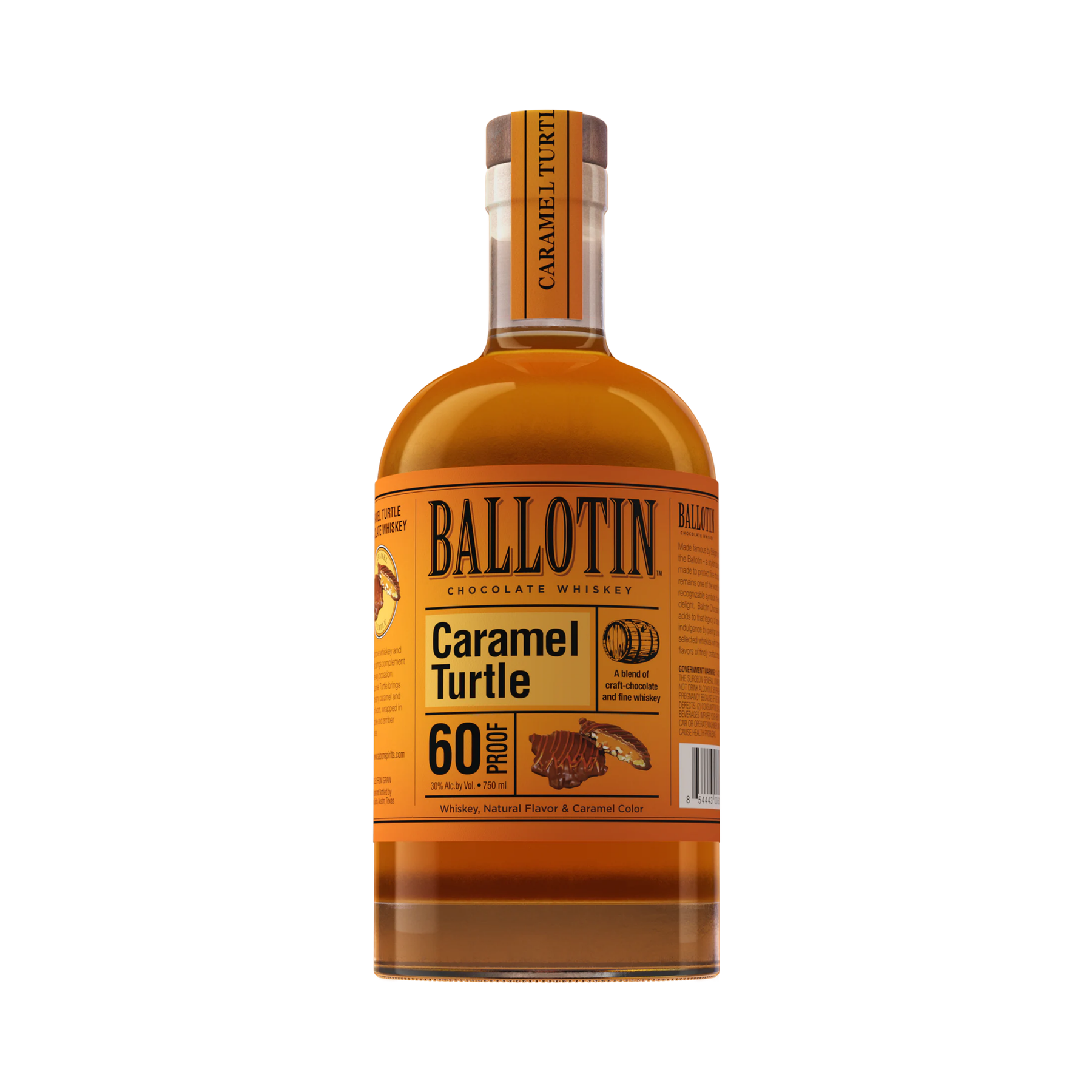 Ballotin Chocolate Caramel Turtle Flavored Whiskey – The Good Pour