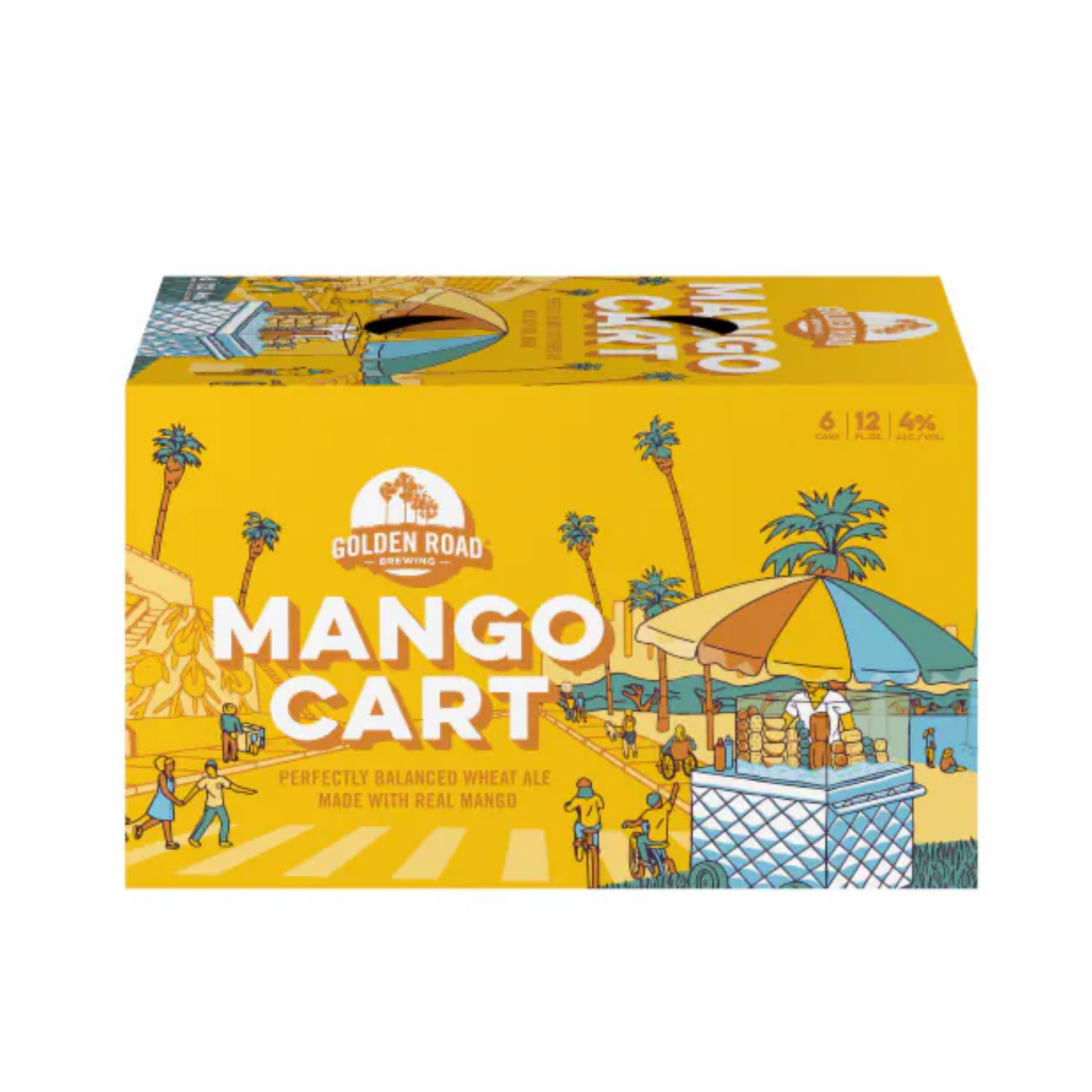Golden Road Mango Cart Wheat – The Good Pour