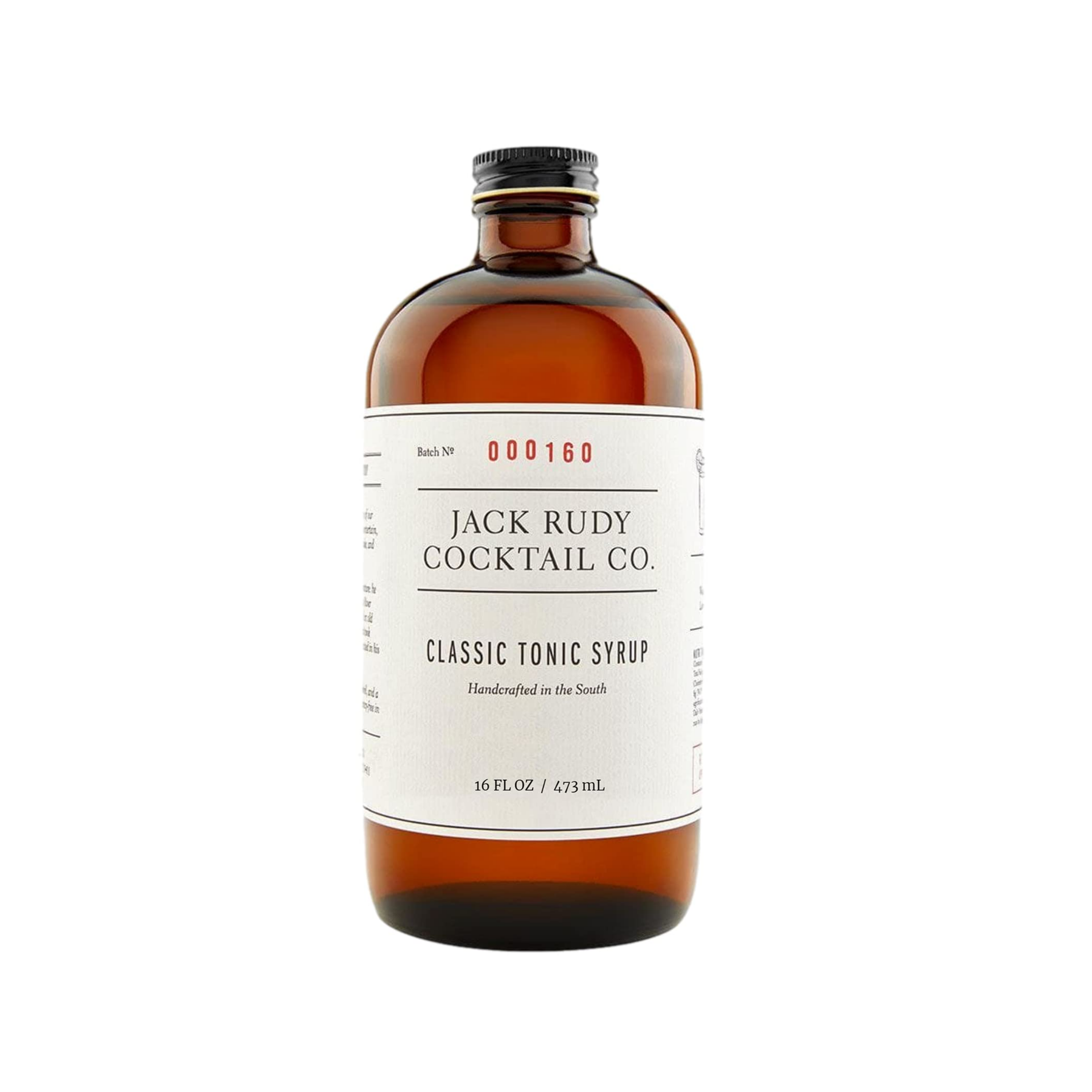 Jack Rudy Small Batch Tonic Syrup – The Good Pour