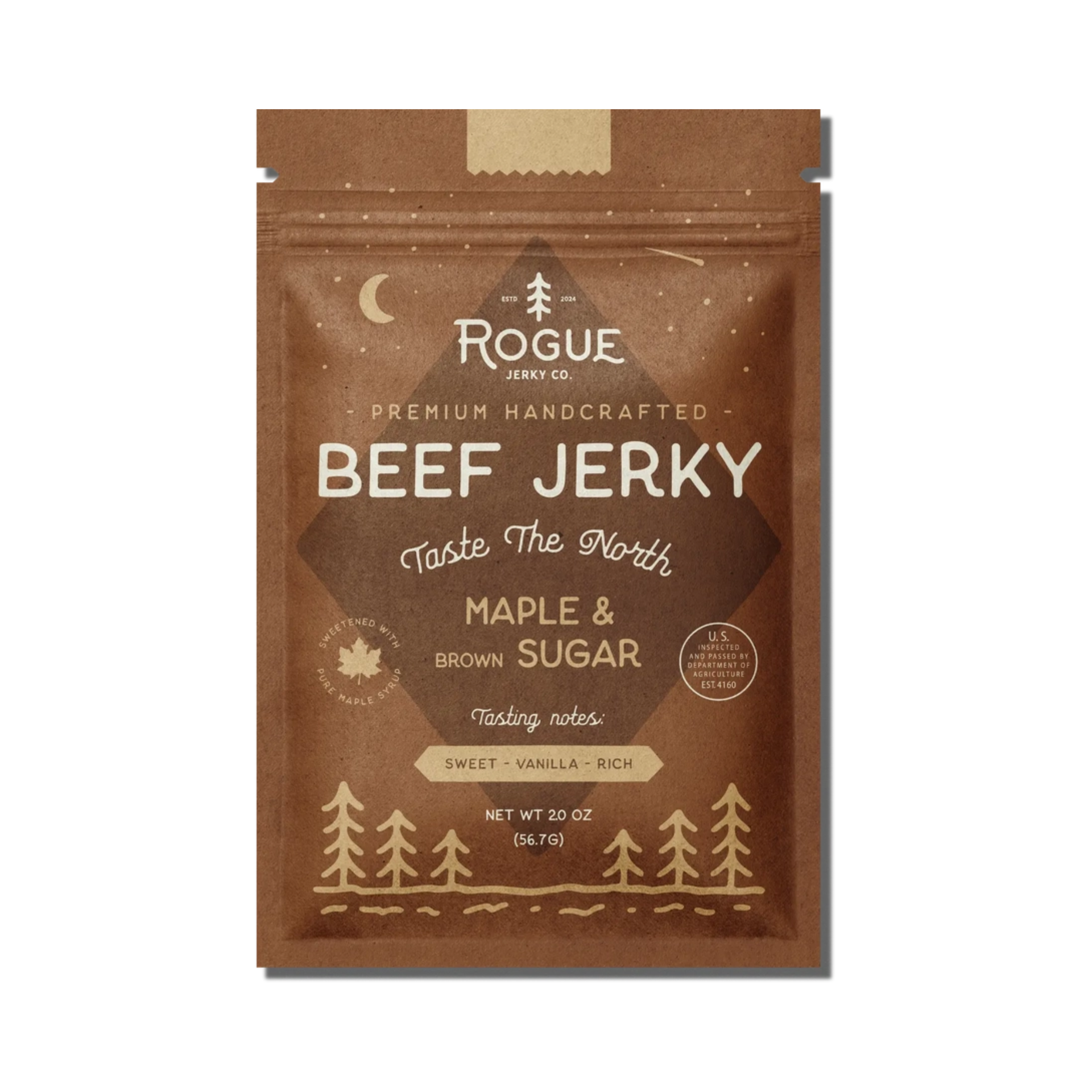 Maple & Brown Sugar Beef Jerky – The Good Pour