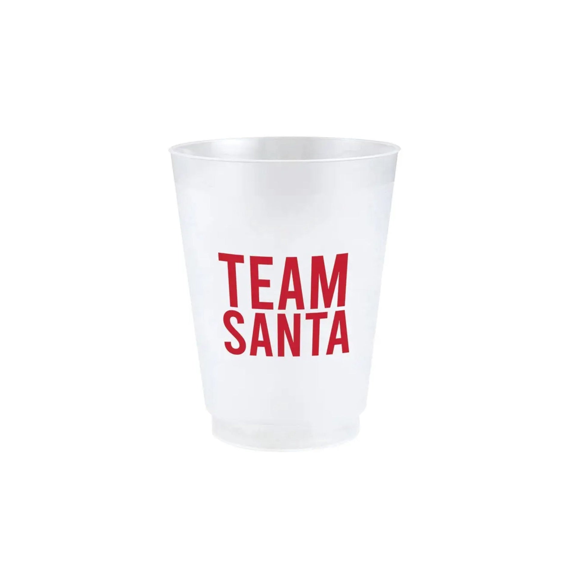 "Team Santa" Frosted Cups – The Good Pour
