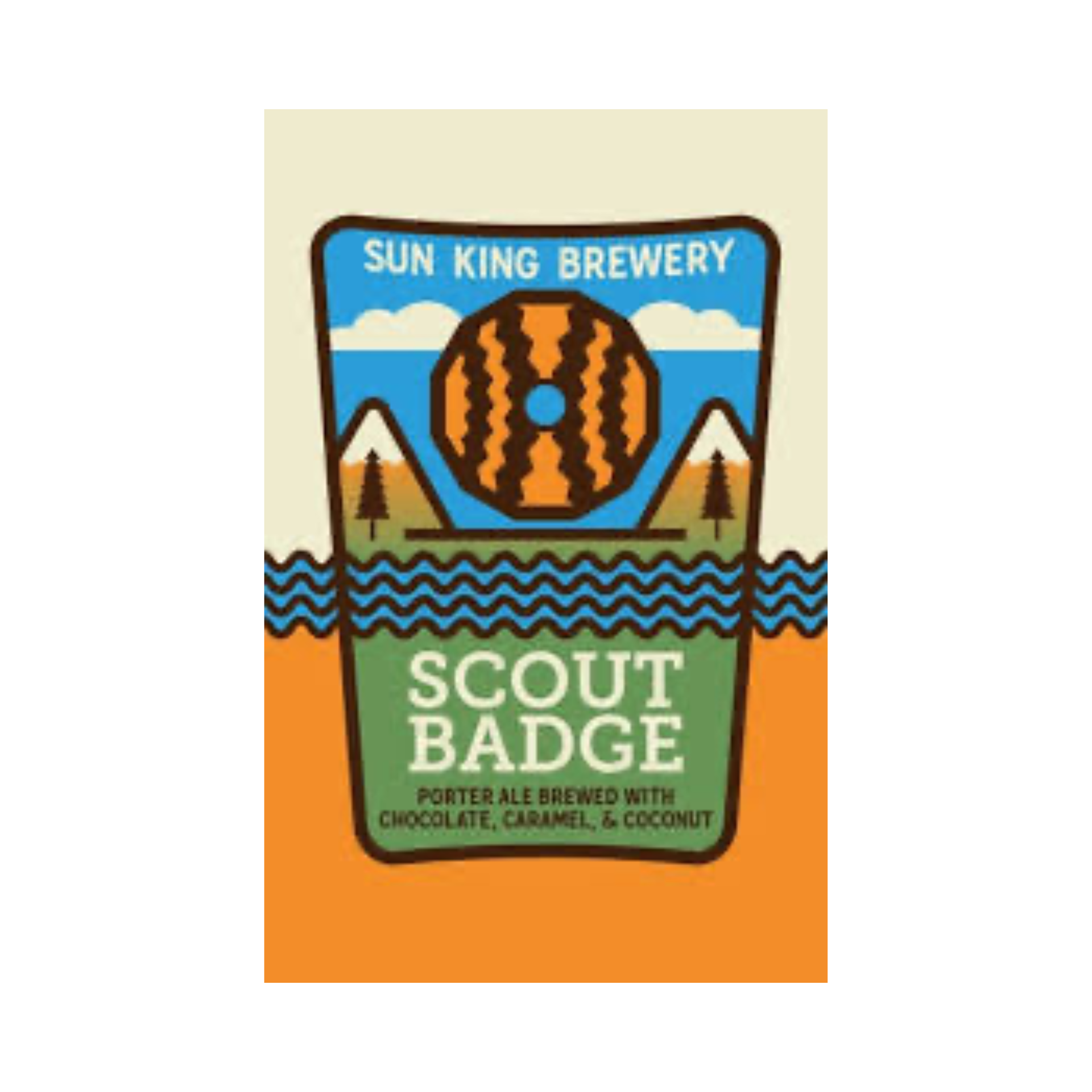 Sun King Scout Badge Porter – The Good Pour