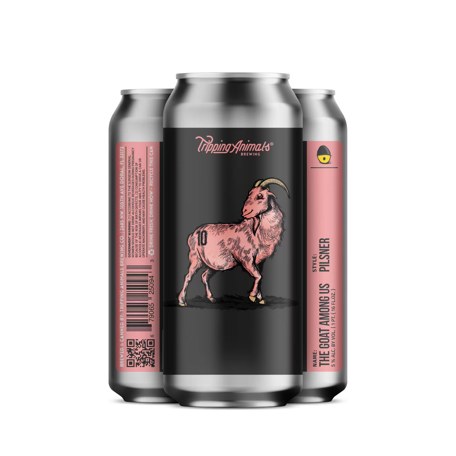 Tripping Animals The Goat Among Us Pilsner – The Good Pour
