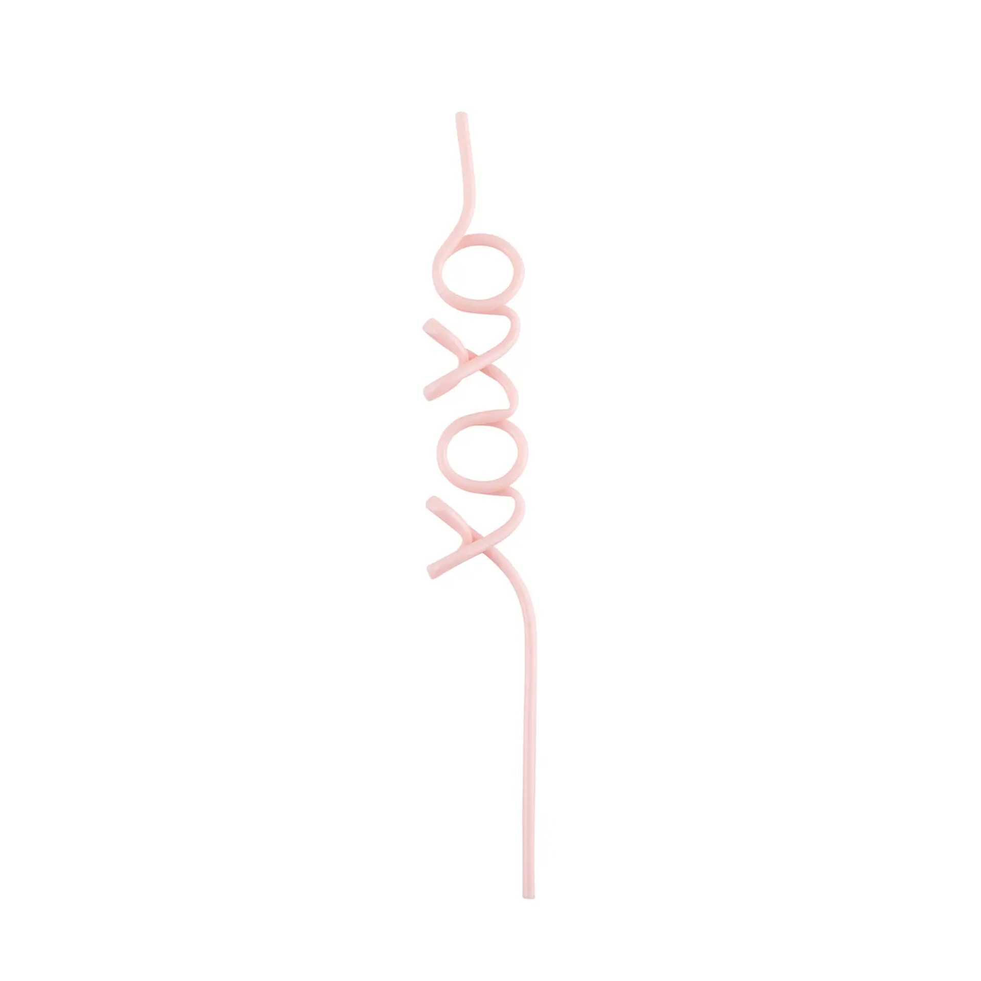 "xoxo" Word Straw – The Good Pour